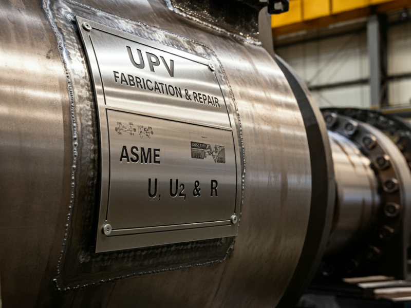 UPV Fabrication & Repair – ASME U, U2, & R – Bucida